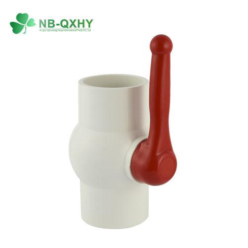 Plastic PVC UPVC Ball Valve Long Handle Compact Ball Valve