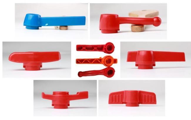 DIN/ANSI/JIS PVC Single Union Ball Valve with Blue Handle