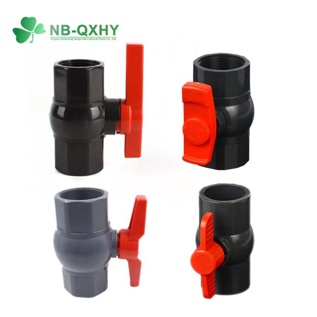 China Plastic Irrigation Union PVC CPVC UPVC Valve Ture Double Single Union Ball Valve