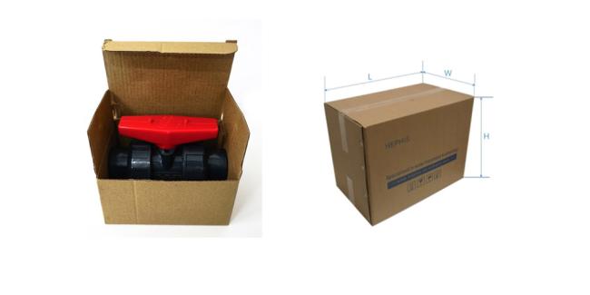 Chinese Red Steel Handle New Products PVC 2 PCS Ball Valve for Plumbing System