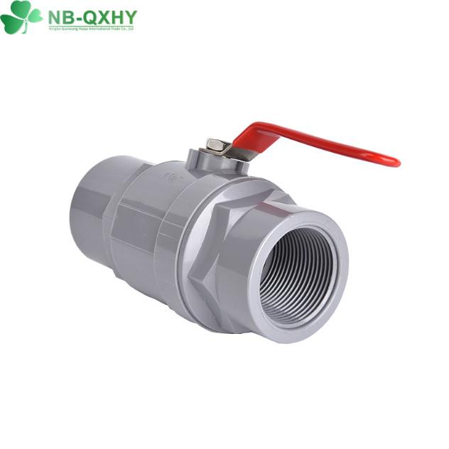 ABS Handle Stainless Steel Handle PVC Two Pieces Ball Valve