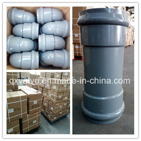 DIN Standard Pn10 UPVC Elbow 22.5deg Size From 63mm to 315mm