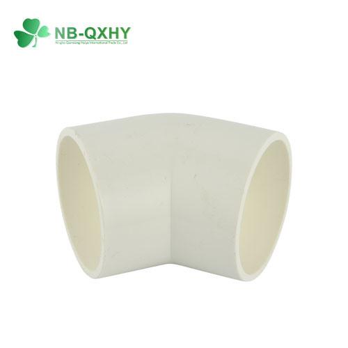 Sch40 Plastic PVC Pipe Fitting 45 Degree Socket Elbow for Water Supply