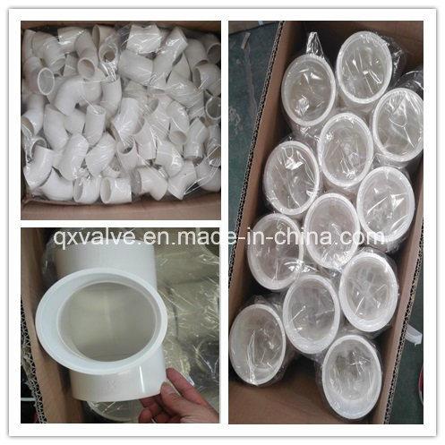 Sch40 Plastic PVC Pipe Fitting 45 Degree Socket Elbow for Water Supply