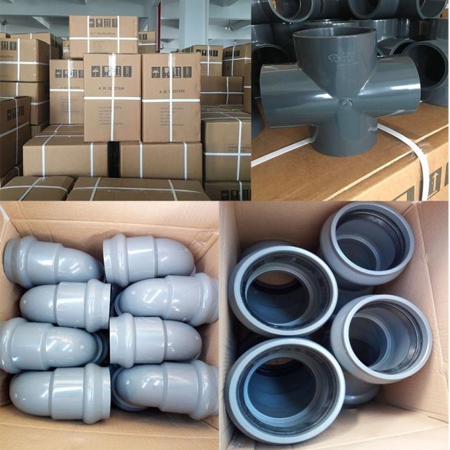 China Factory Pn16 High Pressure Pipe Fitting DIN Standard PVC Pipe Fitting