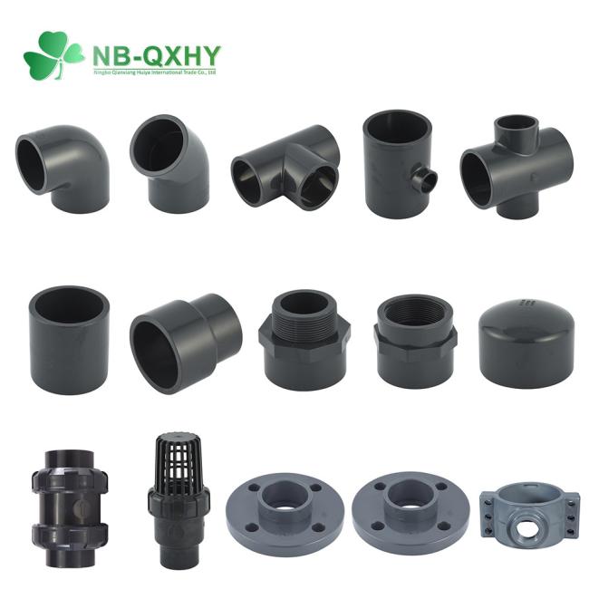 DIN Standard PVC Elbow/Coupling/Tee Internal Brass Pipe Fitting for Water Supply