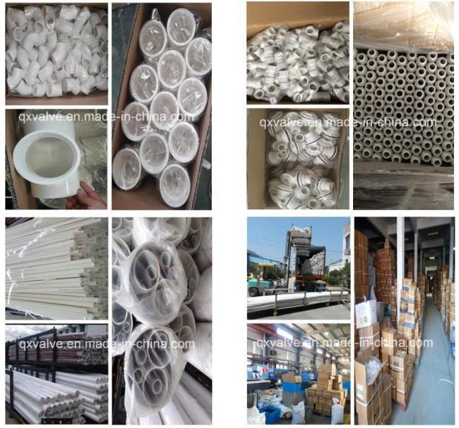 PVC/UPVC BSPT British Standard Elbow Pipe Fittings for Water Supply