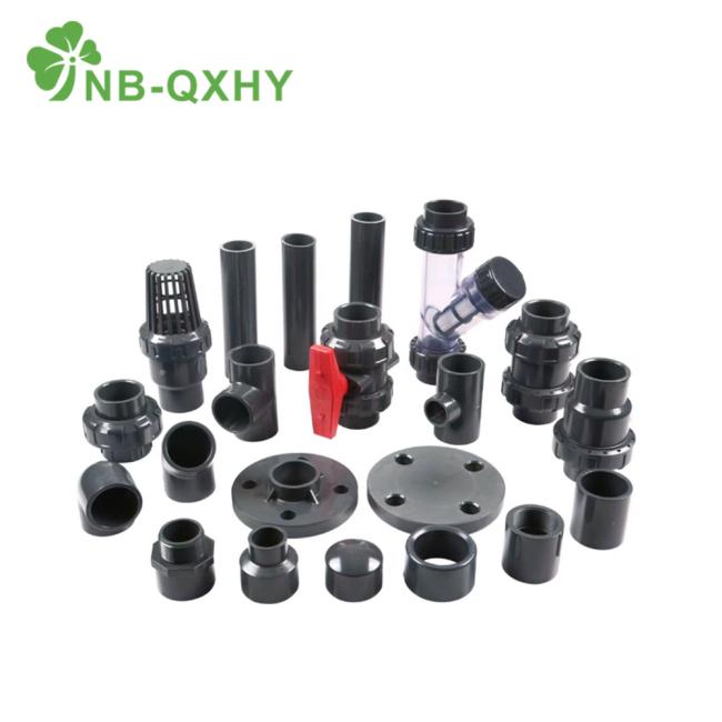 Plastic/UPVC DIN Standard Pn16 Large Diameter PVC Plumbing Fitting