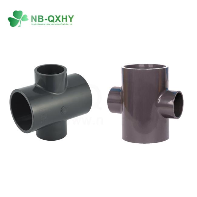 Plastic/UPVC DIN Standard Pn16 Large Diameter PVC Plumbing Fitting