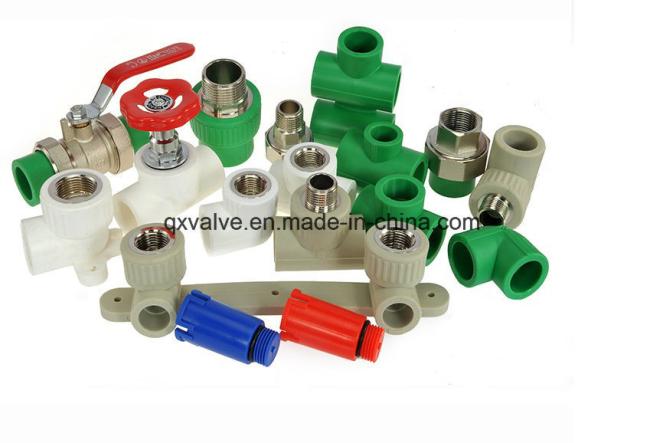 PPR Ball Valve Green Color, White Color High Quality!