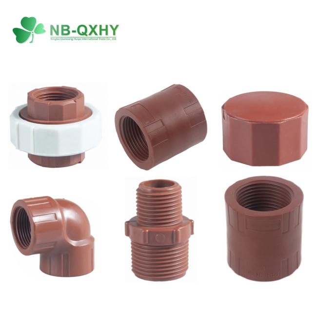 Wholesale 1/2" - 2" Inch Pph Elbow Tee Thread Pipe Fitting for Water Supply