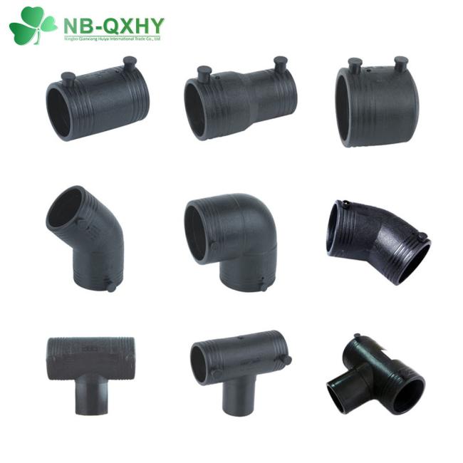 SDR11 Gas Supply HDPE Electrofusion Fitting Equal Tee Pipe Fitting