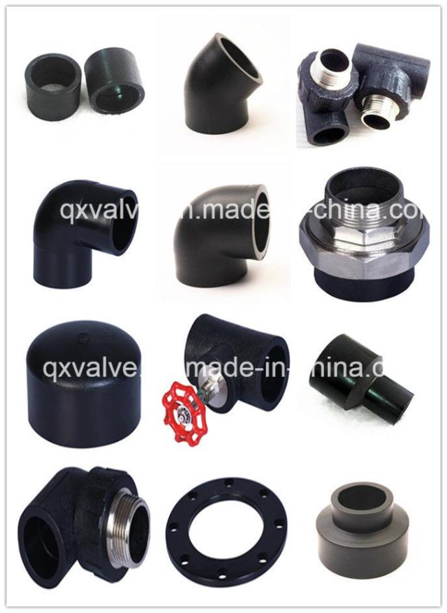 SDR11 Butt Fusion Pipe Fitting Reducing Tee HDPE Equal Tee