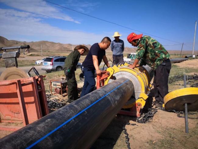 China Factory PE100 SDR11 Water Supply Pipe Polyethylene Black HDPE Pipe