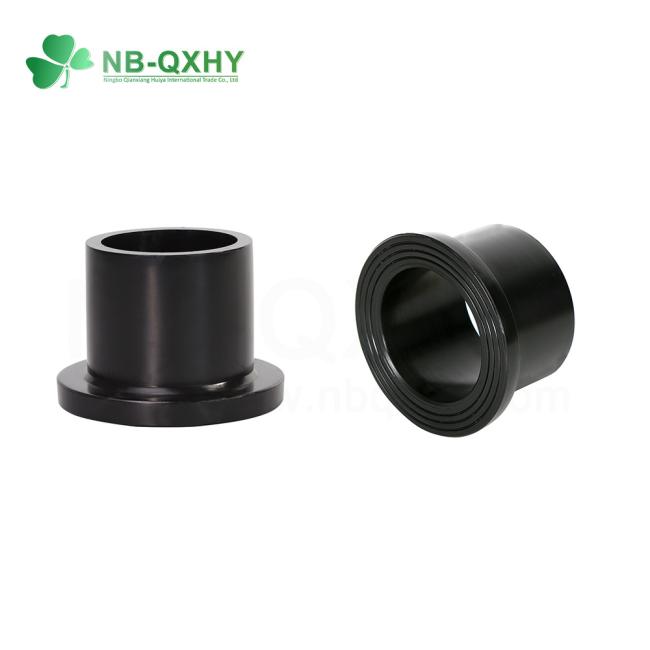 Black Plastic HDPE Pipe Fitting Electrofusion Flange with TUV & CE Certificate