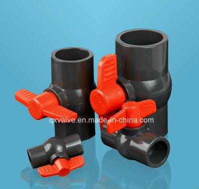 Cina Valvole a sfera fisse per uso industriale Valvole a sfera in PVC di design superiore in vendita in vendita