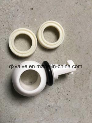 Cina Valvola a sfera in PVC di gomma EPDM con protezione UV e maniglia in PVC in vendita