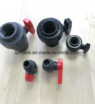 China M/F en F/F verbindingsvorm PVC-balkklep geschikt voor irrigatie DIN-norm Te koop