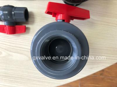 China M/F en F/F verbindingsvorm PVC-balkklep geschikt voor irrigatie DIN-norm Te koop