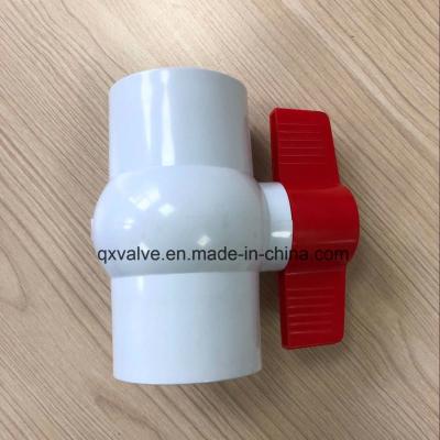 Cina QX02 Servizio di fornitura Valvola a sfera in PVC a manico lungo con corpo e materiale lunghi in vendita