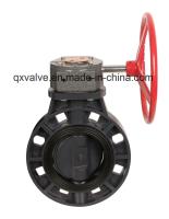 China PVC Butterfly Valve Pn16 with Customized Request and Normal Valve Stem for sale