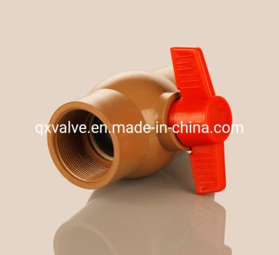 Cina 100% Materiale Leggere Corpo Grigio Maniglia Blu Valvola a sfera ottagonale per irrigazione agricola in vendita