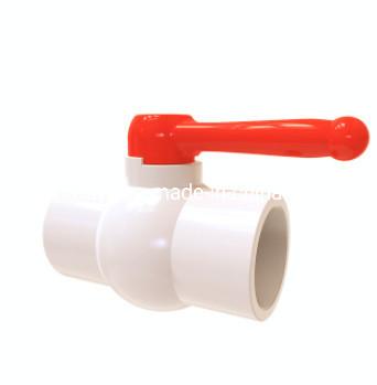 Cina 100% Materiale Leggere Corpo Grigio Maniglia Blu Valvola a sfera ottagonale per irrigazione agricola in vendita