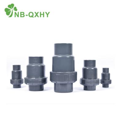 China 150 Psi PVC-schommelklep met connector eigenschap en Ddcv dubbele lobefunctie Te koop