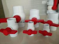 China Fixed Structure UPVC Ball Valve Customization with Material and High Thickness for sale