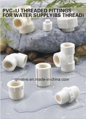 China Vaste structuur UPVC kogelklep aanpassing met materiaal en hoge dikte Te koop