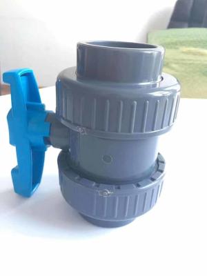 Cina QX Valvole a sfera in UPVC e CPVC di plastica Valvole di controllo Modalità di guida manuale per la garanzia in vendita