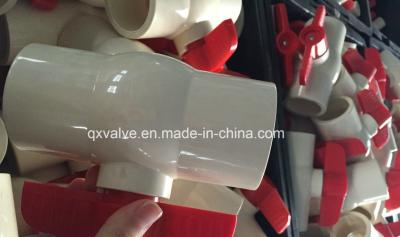 Cina Valvola a sfera a bassa temperatura di piccole dimensioni in CPVC per applicazioni agricole in vendita