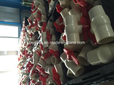 Cina Valvola a sfera a bassa temperatura di piccole dimensioni in CPVC per applicazioni agricole in vendita