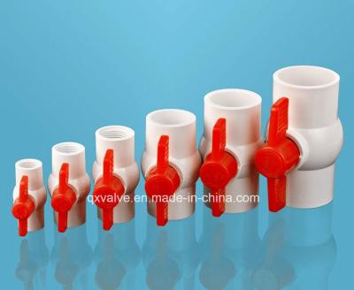 中国 水媒 PVC ボールバルブ ABS ハンドルとJIS標準 1/2 