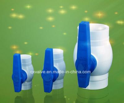 Cina Valvola a sfera compatta in PVC standard JIS con funzione di controllo dell'acqua a due vie in vendita