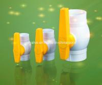 China JIS Standard PVC Compact Ball Valve with Two Way Water Control Function for sale