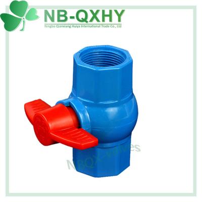 Cina Valvole a sfera di PVC/UPVC con canale rettilineo in vendita