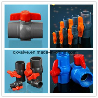 Cina Forme di connessione di colla di rifornimento di plastica PVC a filo/sottile ottagonale/valvola a sfera compatta in vendita