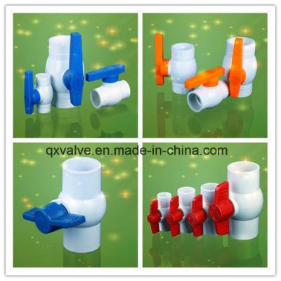 Cina Forme di connessione di colla di rifornimento di plastica PVC a filo/sottile ottagonale/valvola a sfera compatta in vendita