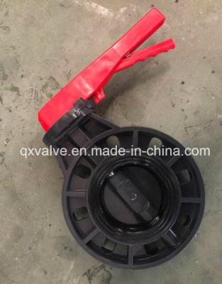 Cina DIN JIS ANSI Valvola a farfalla in PVC standard per bassa pressione al massimo in vendita