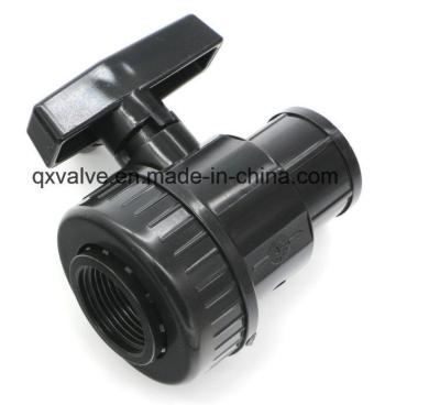 Cina QX PVC flessibile valvola a sfera di otto quadrati per il collegamento a filo maschile e femminile in vendita
