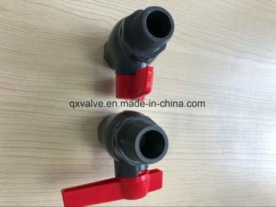 Cina QX PVC flessibile valvola a sfera di otto quadrati per il collegamento a filo maschile e femminile in vendita