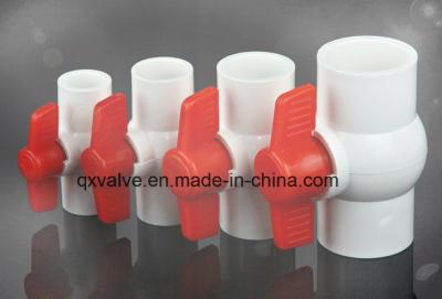 Cina 4 pollici UPVC Long Handle Plastic Hose Valve Valve a sfera fissa Struttura personalizzata in vendita