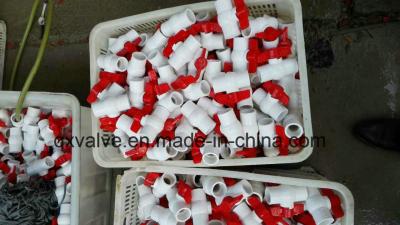 Cina Supporto OEM professionale NBR PP Canale Diretto attraverso Tipo Compatto PVC Valvola a sfera in vendita