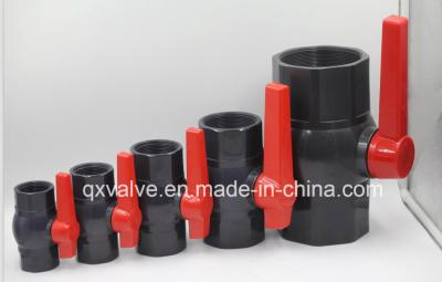 Cina Supporto OEM professionale NBR PP Canale Diretto attraverso Tipo Compatto PVC Valvola a sfera in vendita