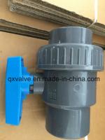 China 110mm PVC Single Union Ball Valve Shutoff Function for Hot Water Distribution System for sale