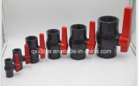 China Plastic Design Professional PVC Ball Valve with Socket and Threaded Application for sale