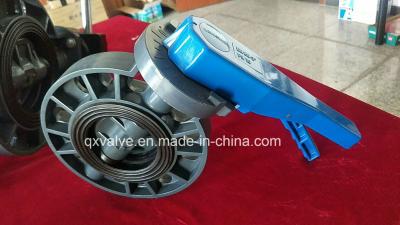 Cina Valvola a farfalla in PVC da 6 pollici Dn150 con buoni prezzi e tutti testati in vendita