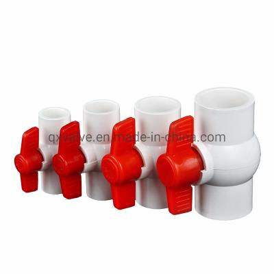 Cina Valvola a sfera compatta in UPVC 1/2