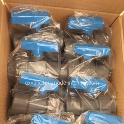 Cina Nuova maniglia di plastica blu EPDM gomma PVC palla PVC maniglia Valvola palla Union vera in vendita